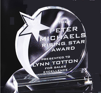 Crystal Shooting Star Award | Cincinnati Recognition Awards